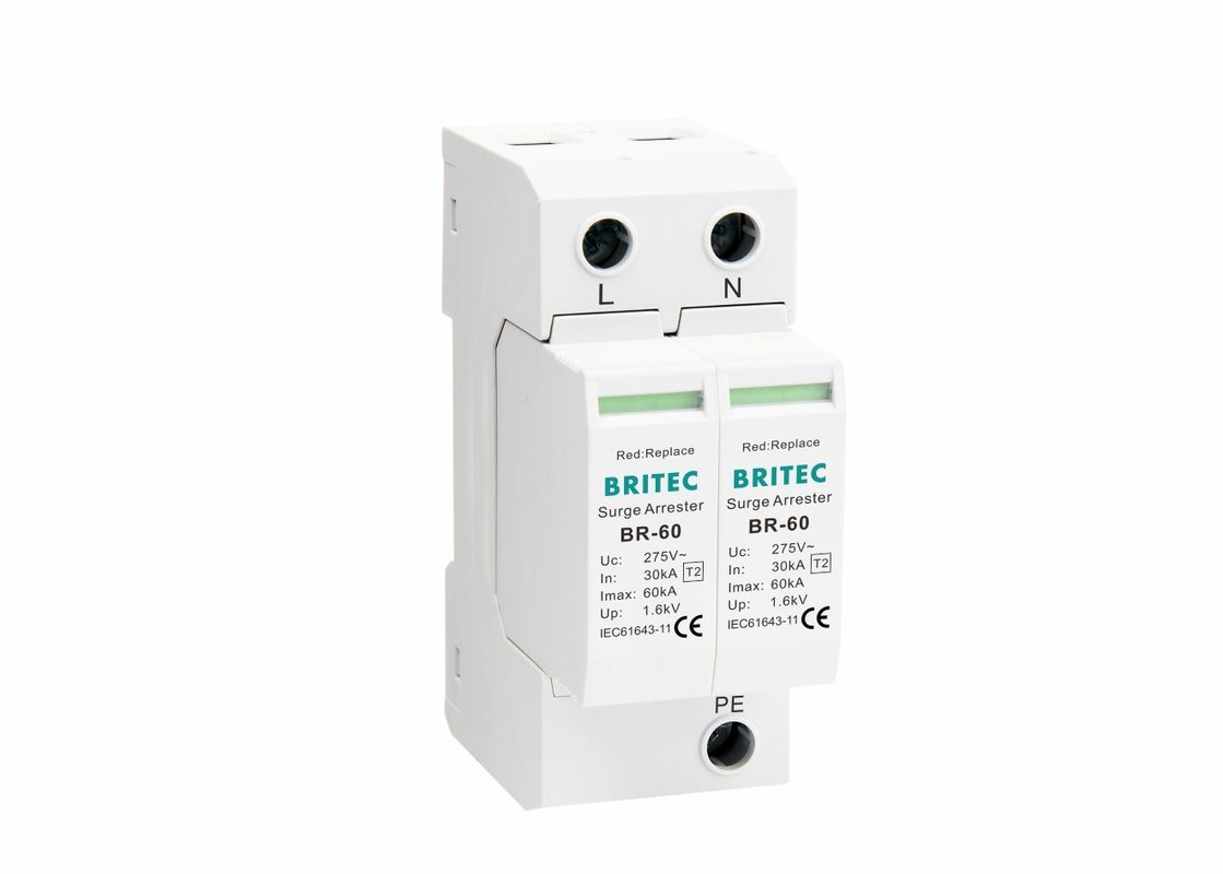 30kA 60kA Type 2 Surge Protection Device SPD Power 230V/400V BRITEC