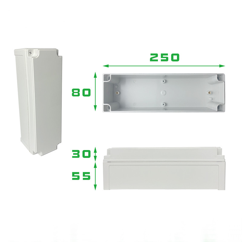 TY-8025085 Outdoor Electrical Connection Boxes ABS Plastic Project IP66 ...