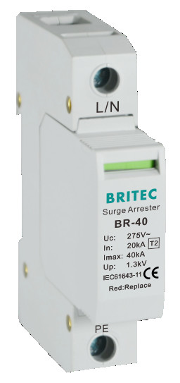 BR-40 3P+1 Surge Protection Protector Device Lightning Arrester ...