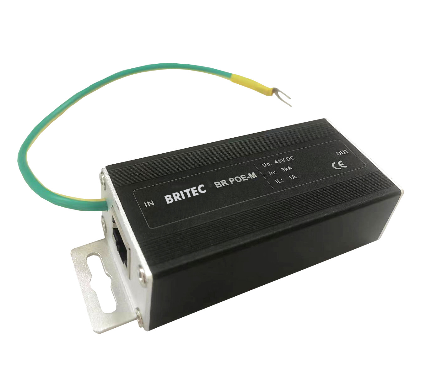 BR-POE-M POE camera Signal Surge Arrestor Network Surge Protector rj45 ...