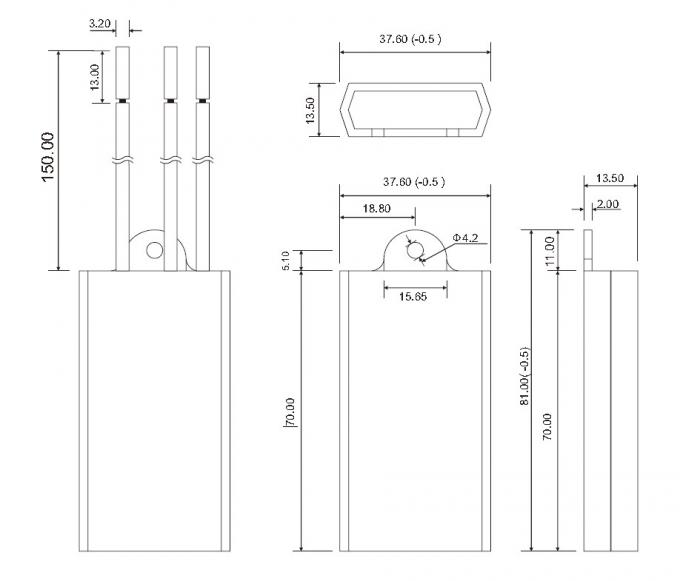 20kA 275V LED Surge Protector With Status Indicator Street Lighting SPD